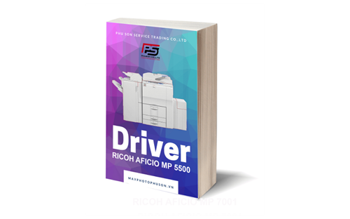 Download driver máy photocopy Ricoh Aficio MP 5500