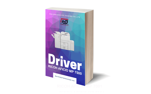 Download driver máy photocopy Ricoh Aficio MP 7500