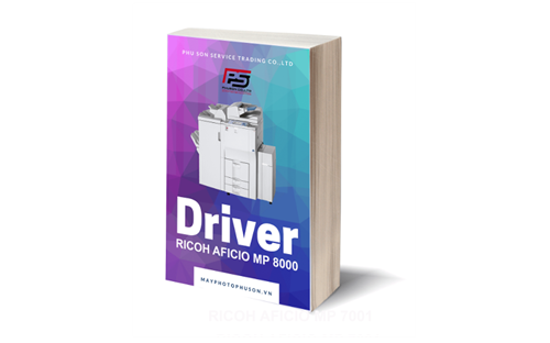 Download driver máy photocopy Ricoh Aficio MP 8000